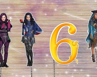 Descendants cake | Etsy