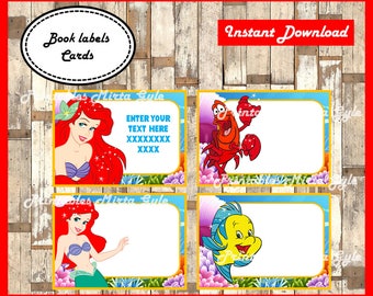 Mermaid name tag | Etsy