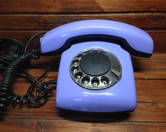 Rotary dial phone | Etsy