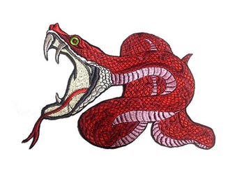 Snake applique | Etsy