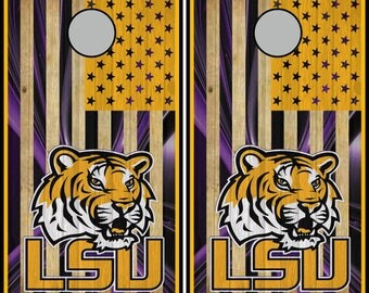 Lsu cornhole | Etsy