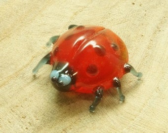 Ladybug figurine | Etsy