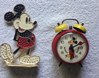 Mickey mouse clock | Etsy