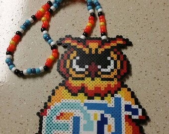 Owl perler beads | Etsy