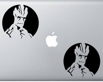 Groot laptop sticker | Etsy