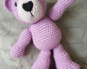 Fall Teddy Bear Crochet Graph Pattern