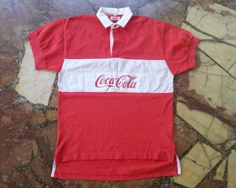 Coca cola rugby | Etsy