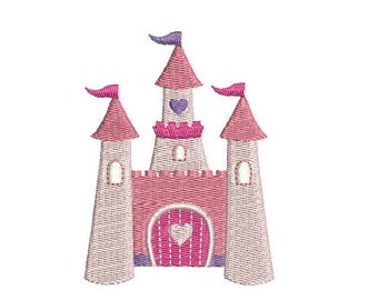 Castle applique | Etsy