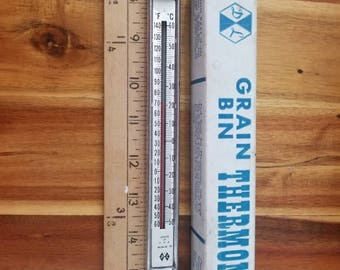 Vintage thermometer | Etsy