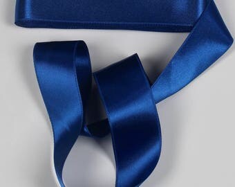 Midnight blue ribbon | Etsy