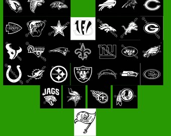 Nfl vinyl decal | Etsy