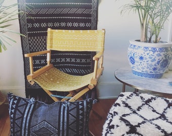 Mud cloth chair | Etsy