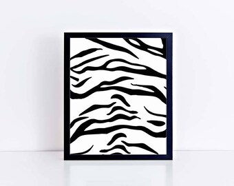 Zebra print | Etsy