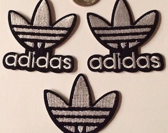 Adidas iron on patch | Etsy