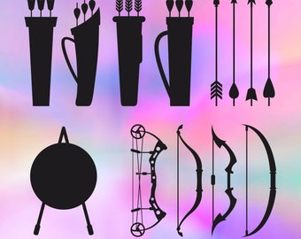Archery svg | Etsy