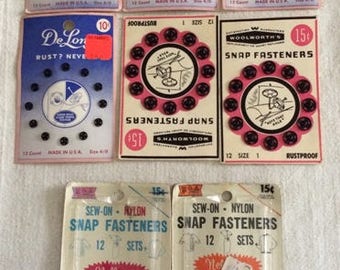 Clothing fasteners | Etsy