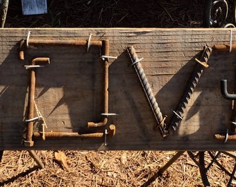 Repurposed Rebar Snake