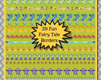 Fairy tale clipart | Etsy