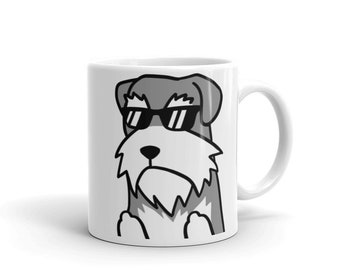 Schnauzer coffee mug | Etsy