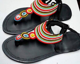 African sandals | Etsy