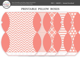 Printable gift box | Etsy