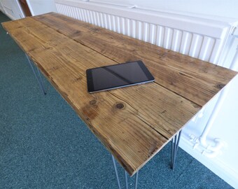 Reclaimed wood desk | Etsy