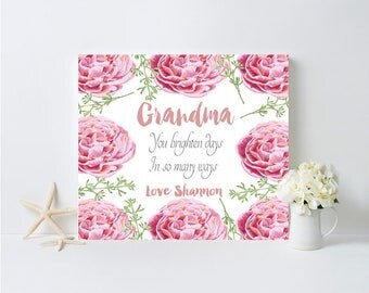 Grandma wall art | Etsy