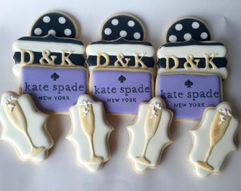 Kate spade cookies | Etsy