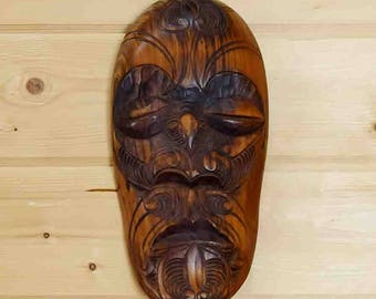 Hand carved mask | Etsy