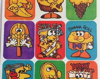 Scratch and sniff stickers | Etsy