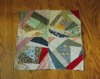 Crazy quilt block | Etsy