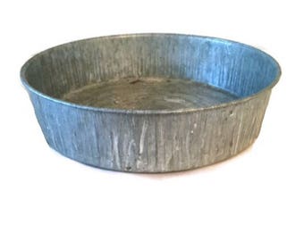 Galvanized pan | Etsy