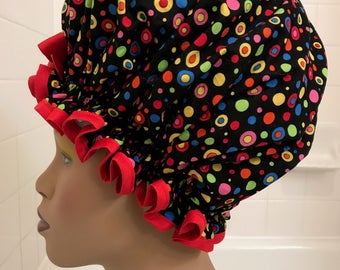 Retro Aprons Shower Caps Bath & Kitchen by ShopRetroRevival