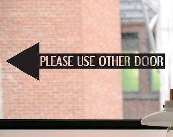 Use other door | Etsy