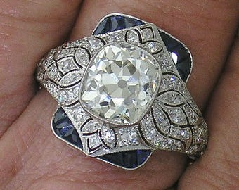 Vintage diamond ring | Etsy