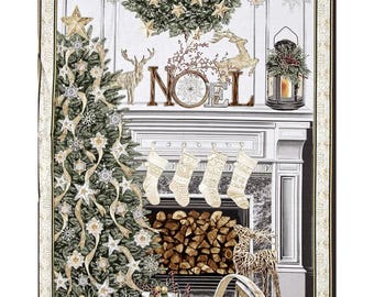 Fireplace quilt | Etsy