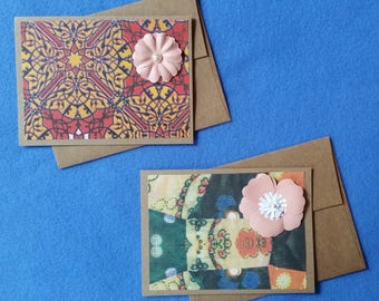 Kraft paper cards | Etsy