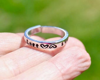 Small Bow Reminder Ring