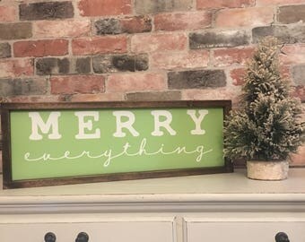 Merry everything | Etsy