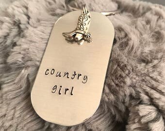Country keychain | Etsy