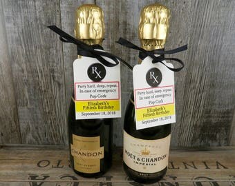 Champagne tags | Etsy