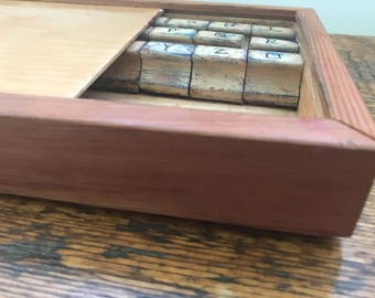 Wood block stamp | Etsy