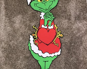 Grinch cutout | Etsy
