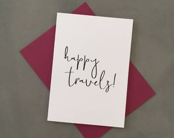 Travel greeting card | Etsy