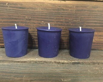 Purple votive | Etsy