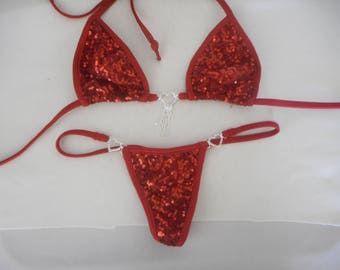 Heart bikini | Etsy