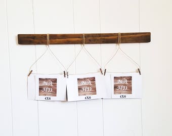 Clothespin frame | Etsy