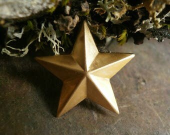 Small brass stars | Etsy