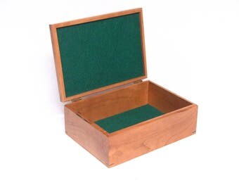 Cherry wood box | Etsy