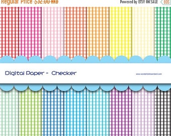 Grid wrapping paper | Etsy